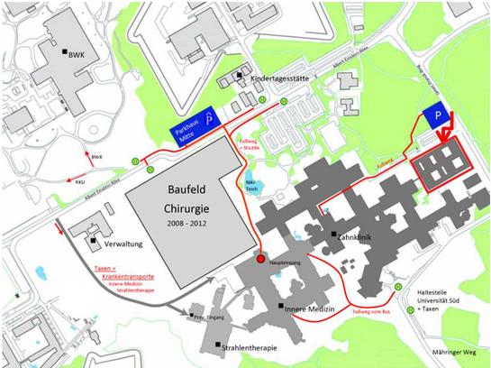 Wo sind wir? | Universitätsklinikum Ulm